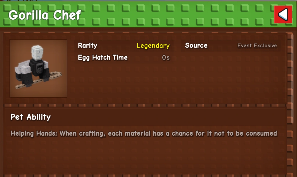 since when did gorilla chef have this? | Fandom