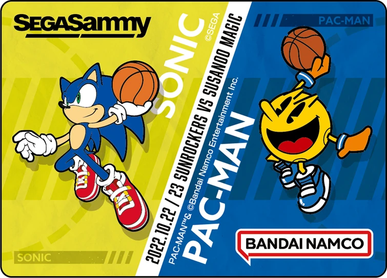 Sonic and PAC-MAN basketball? | Fandom