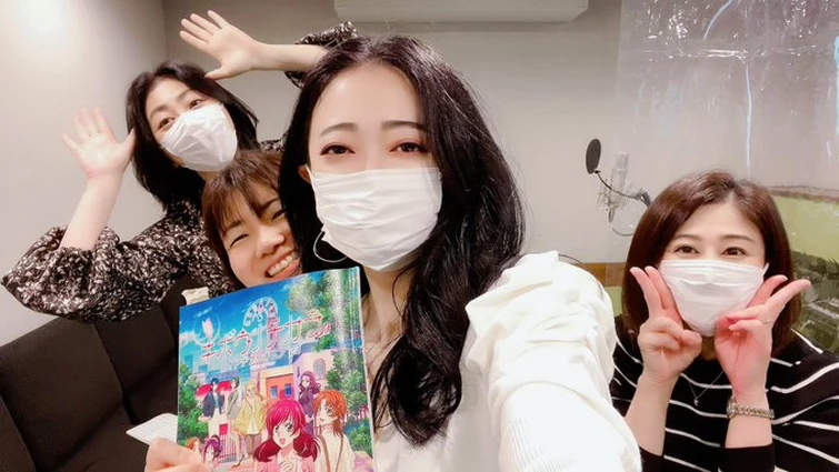 Message from the voice actresses of Michiru and Kaoru (Kiryuu sisters ...