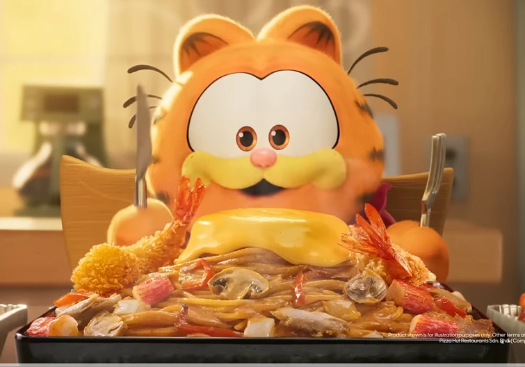 Garfield and the cheesy pasta | Fandom