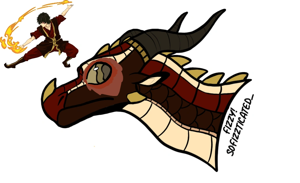 ATLA Characters as WOF Dragons: #3, Zuko | Fandom