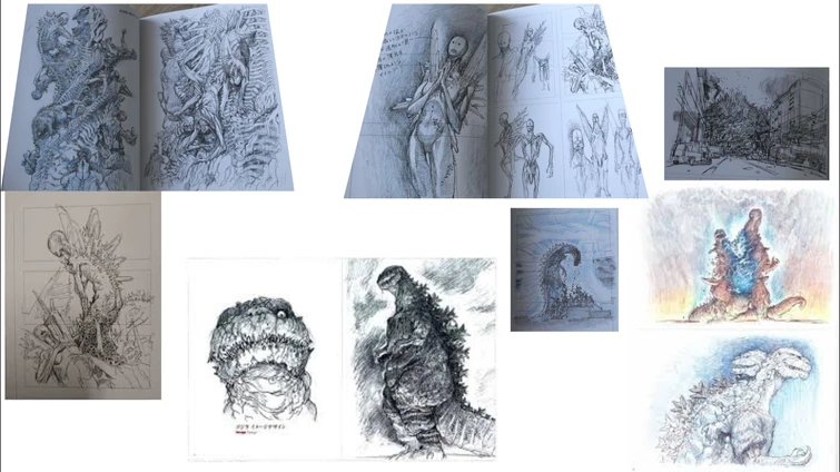 Shin Godzilla concept art for all | Fandom