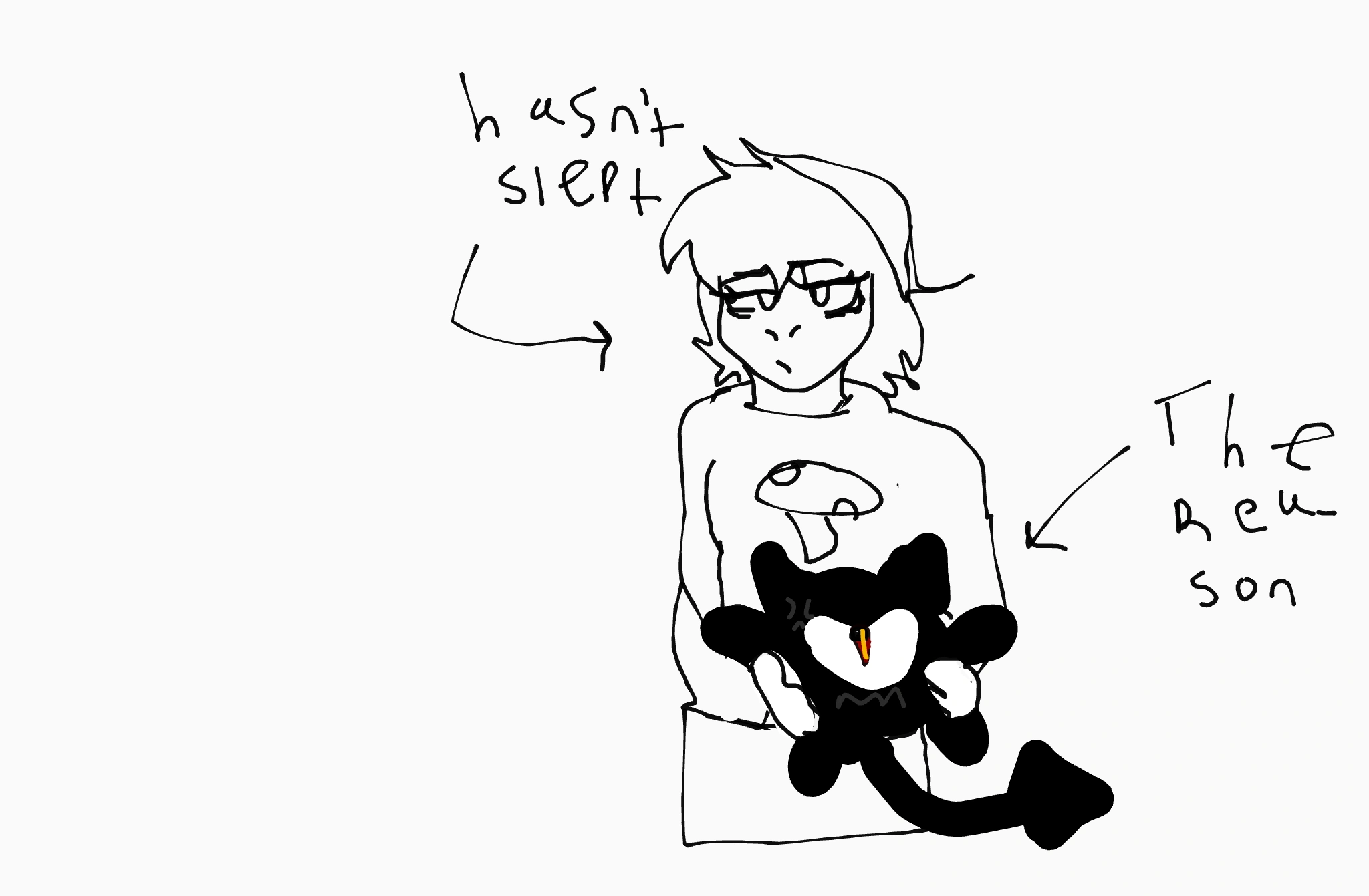 lil doodle of my ocs | Fandom