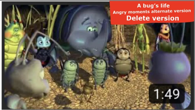 A bug’s life alternate version, angry, moments, delete version | Fandom