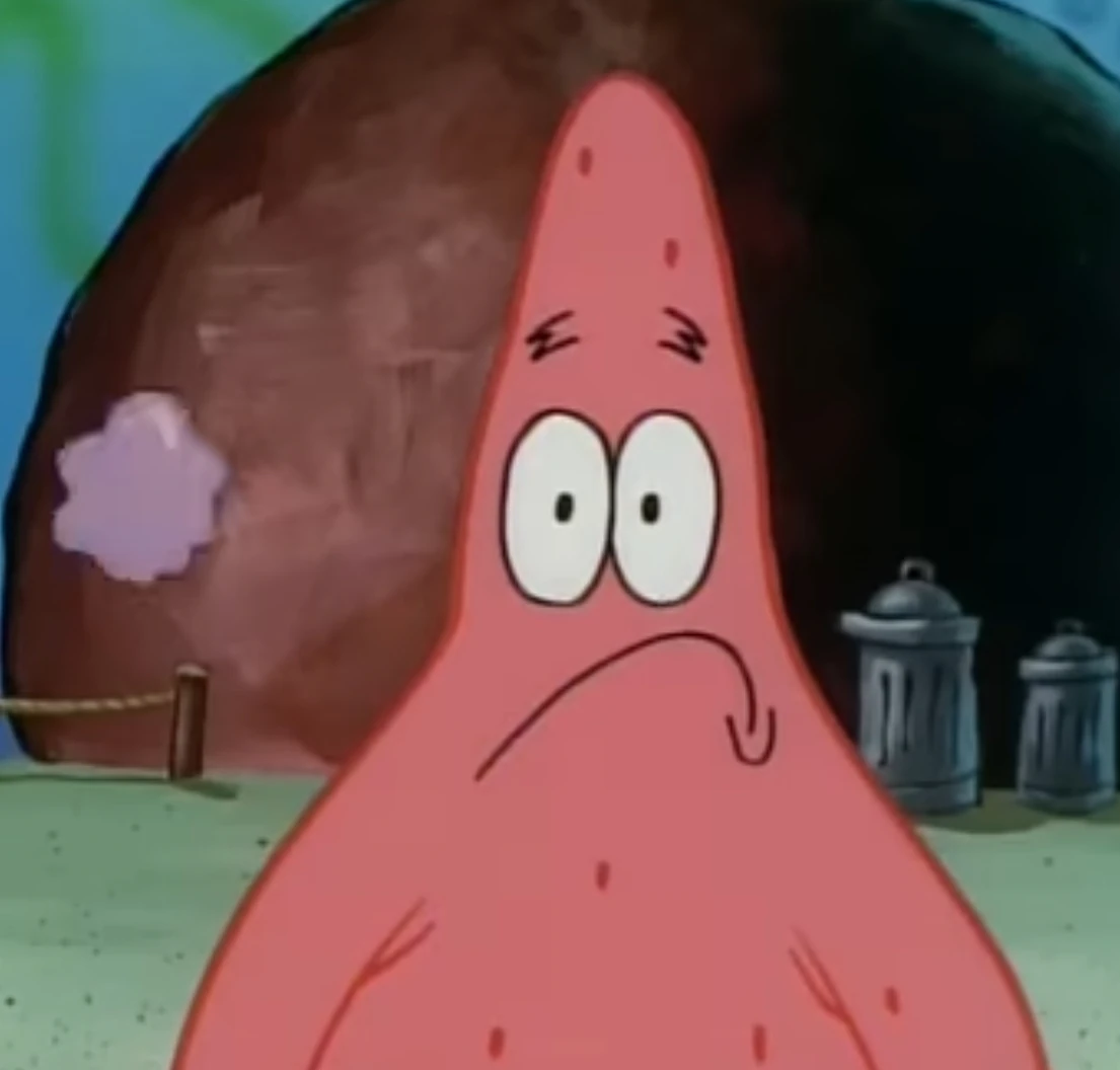 Patrick looks so stupid here | Fandom