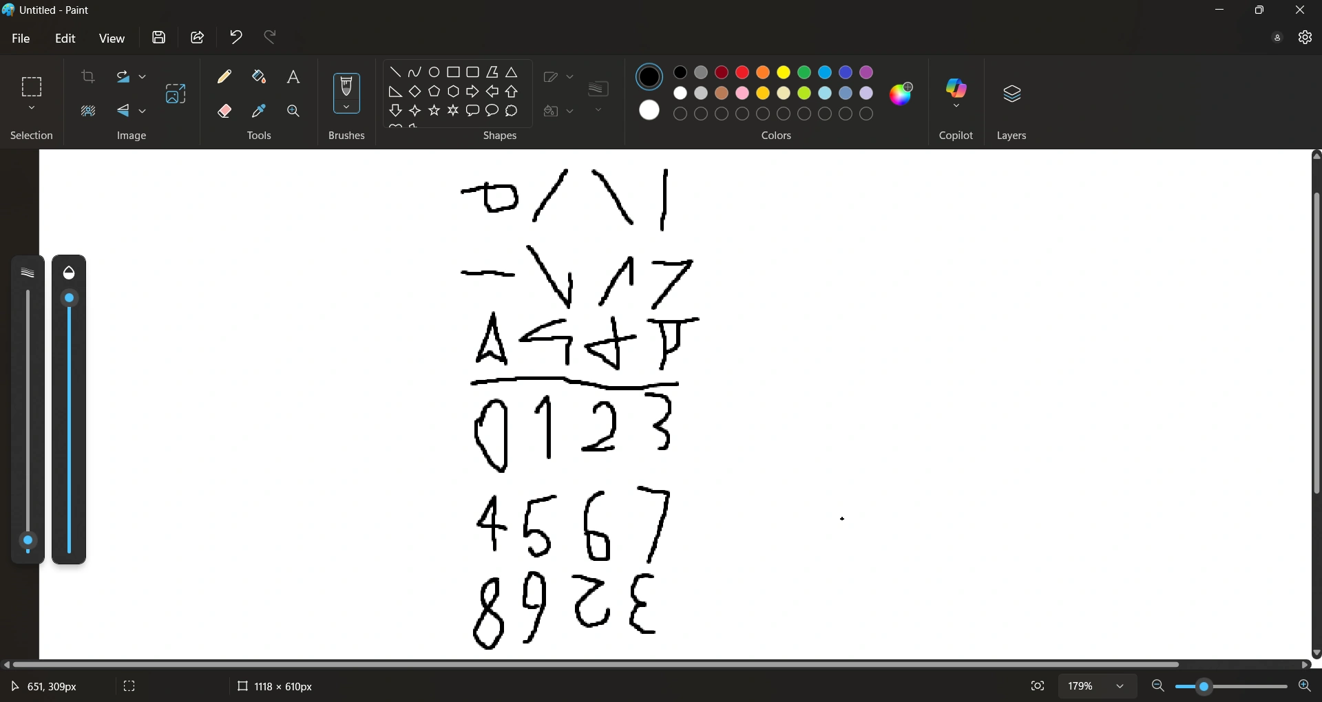 i made a whole base 12 number system in ms paint | Fandom