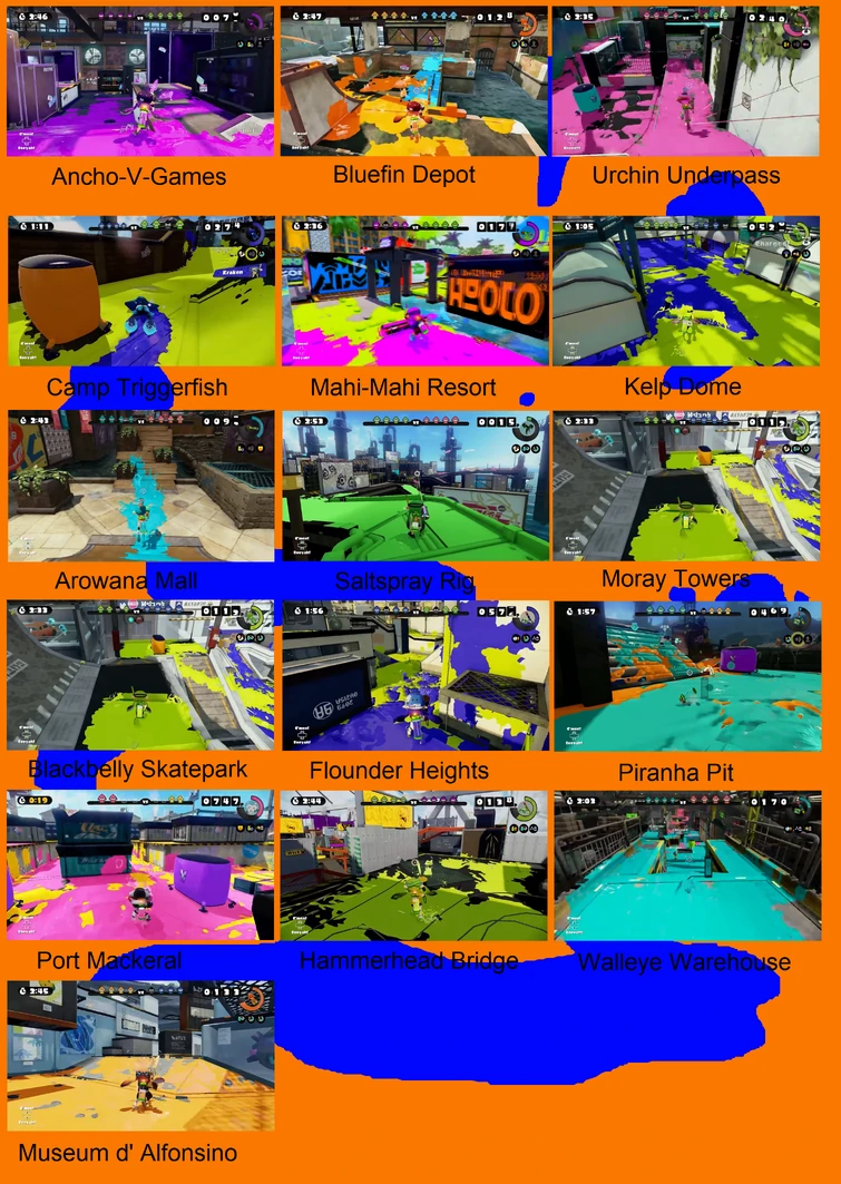 Favorite Splatoon Stage? | Fandom