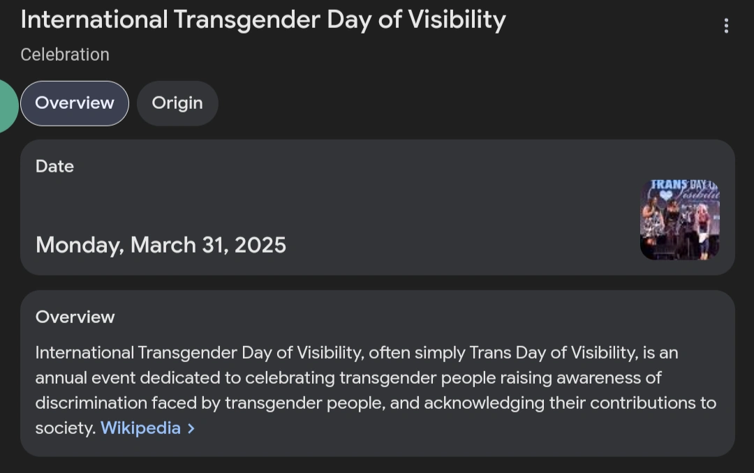 happy International Transgender Day of Visibility! 🏳️‍⚧️♥️ | Fandom