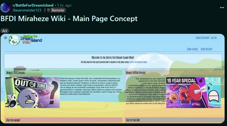 should the battle for island wiki turn into miraheze | Fandom