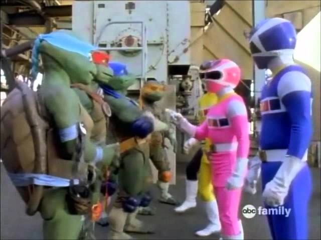 You get to do a crossover with Power Rangers and another franchise. Can ...