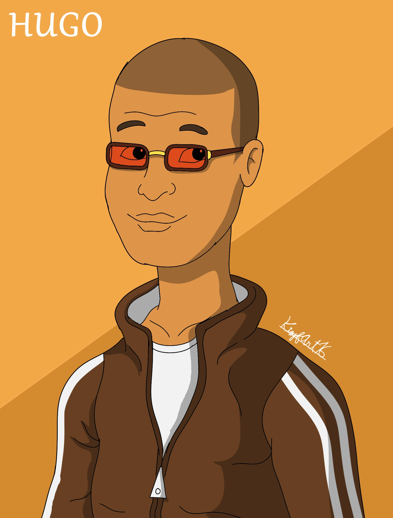 This is my edition of Hugo, and I just added it to his fanart gallery ...