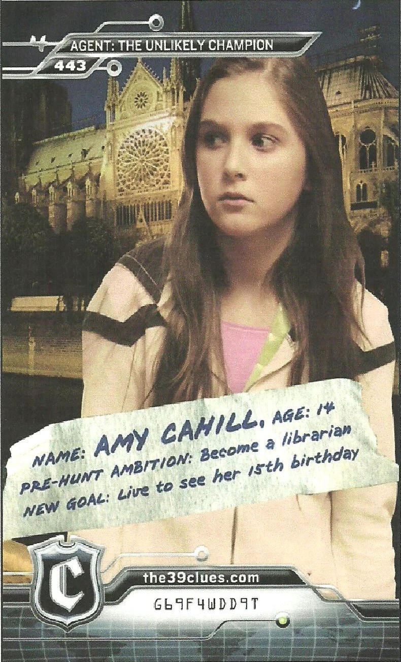 Card 443: The Unlikely Champion | The 39 Clues Wiki | Fandom