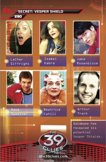 Card 290: The Vesper Shield | The 39 Clues Wiki | Fandom