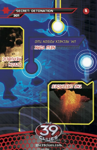 Card 301: Detonation | The 39 Clues Wiki | Fandom