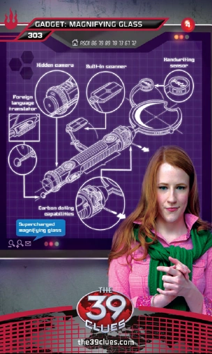 Card 303: Magnifying Glass | The 39 Clues Wiki | Fandom