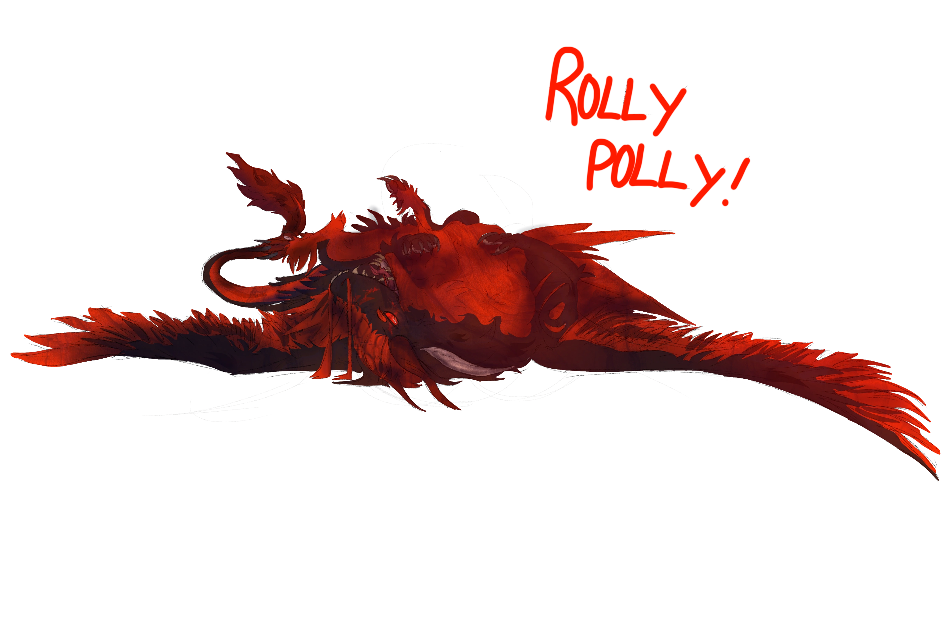 small rolly polly art | Fandom