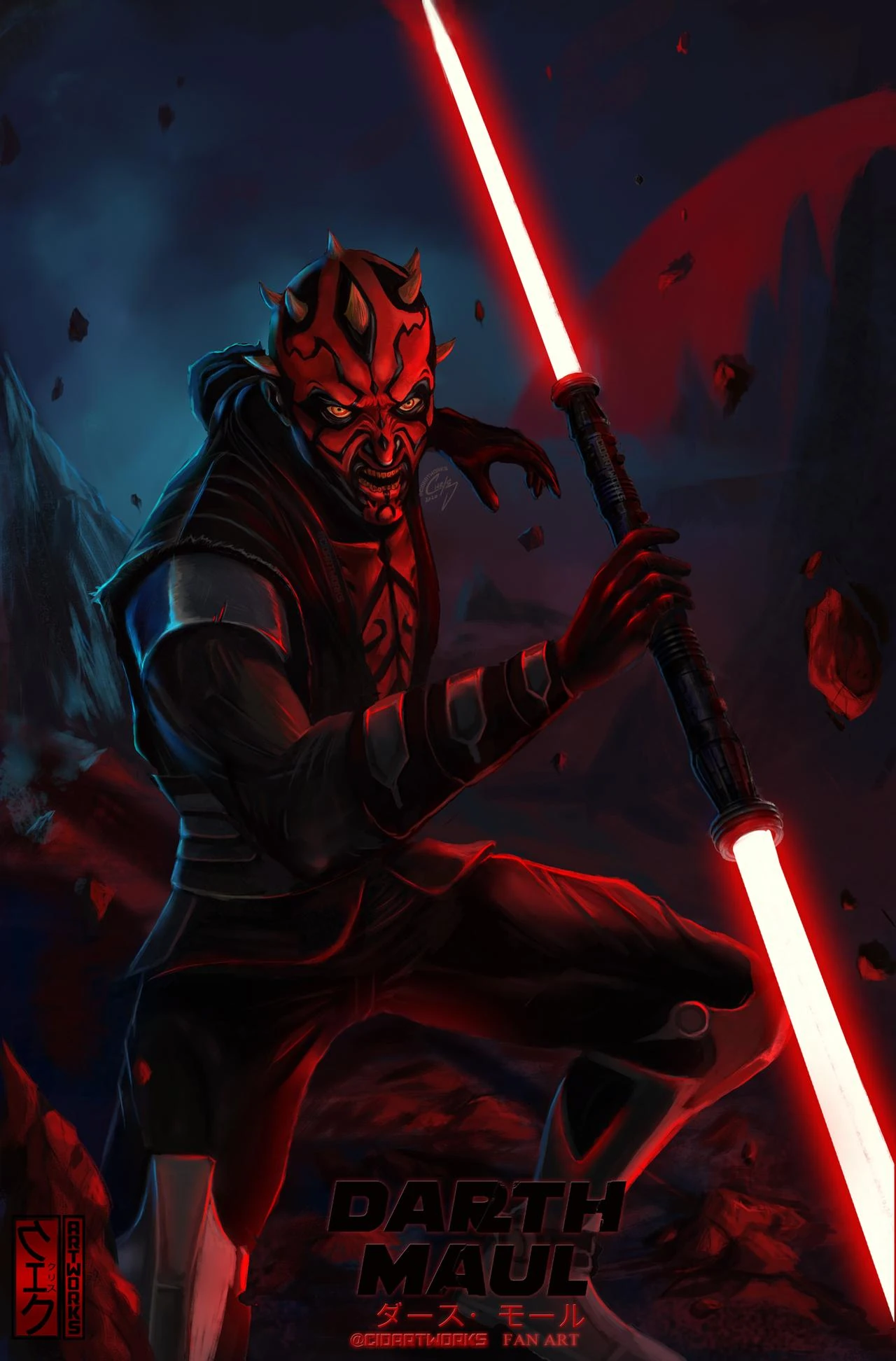Clone Wars Darth Maul by ciartwork | Fandom