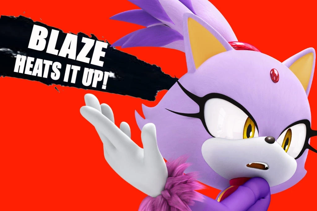 Blaze Smash Bros splash art by SplashNetwork | Fandom