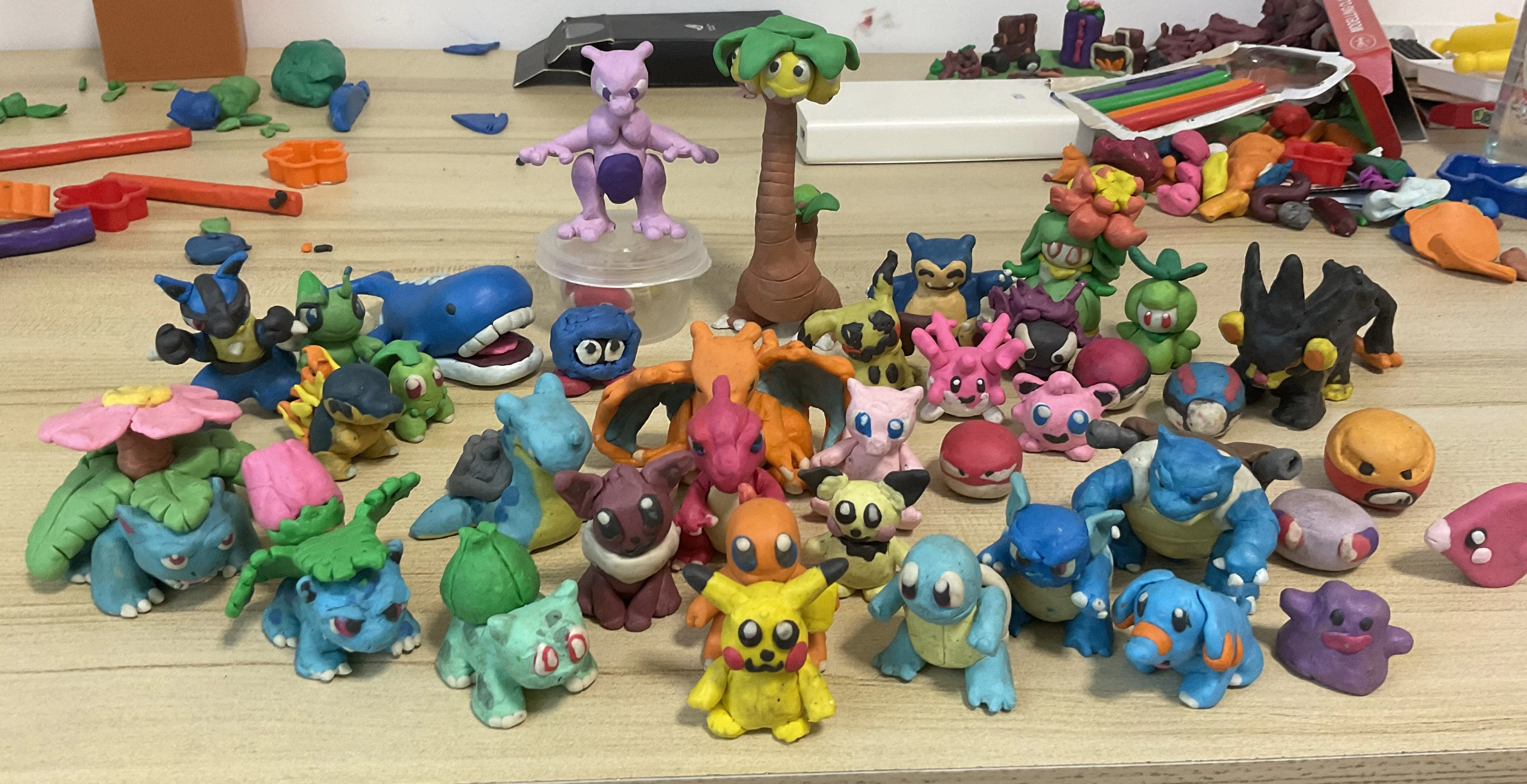 All of my clay pokemon (for now) | Fandom