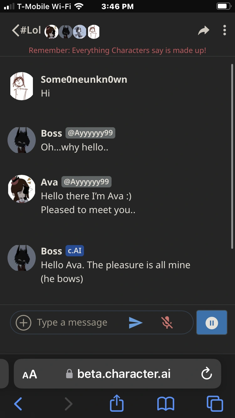 Normal Chat | Fandom