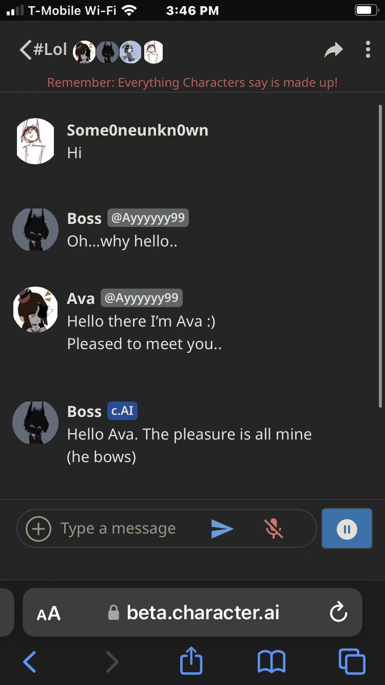 Normal Chat | Fandom