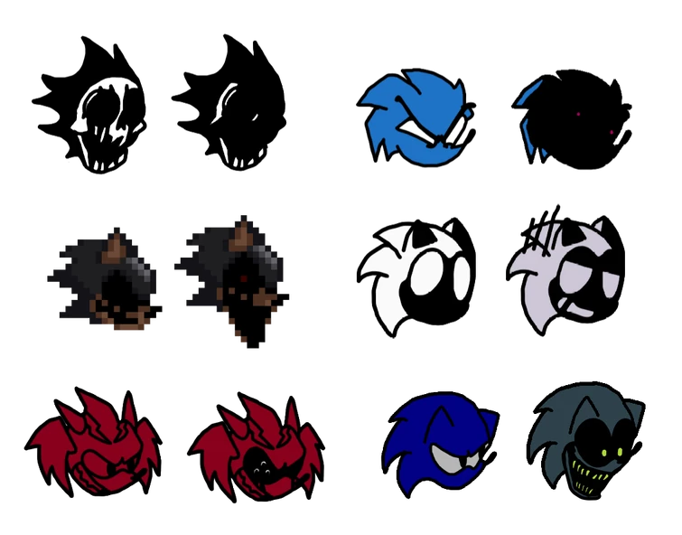 Wooooo! The Sonic.EXE icon redraw is finally here! :D | Fandom