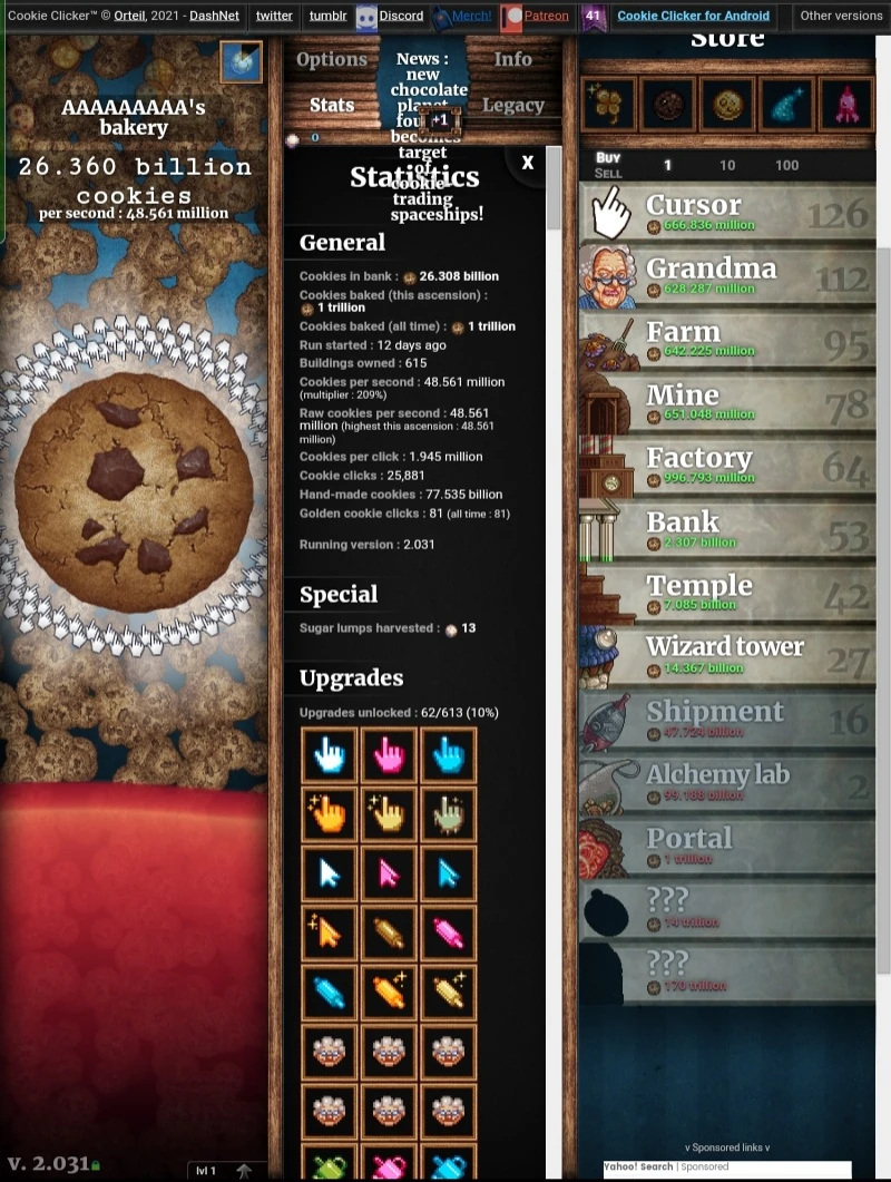 Cookie update 5: AAAAAAAAAAA | Fandom