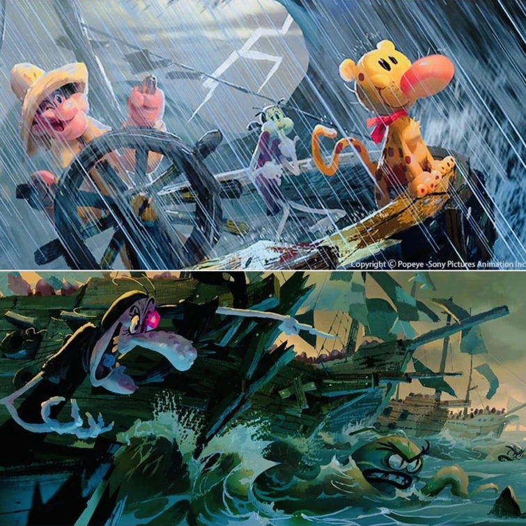 Popeye Concept art (part 8) | Fandom