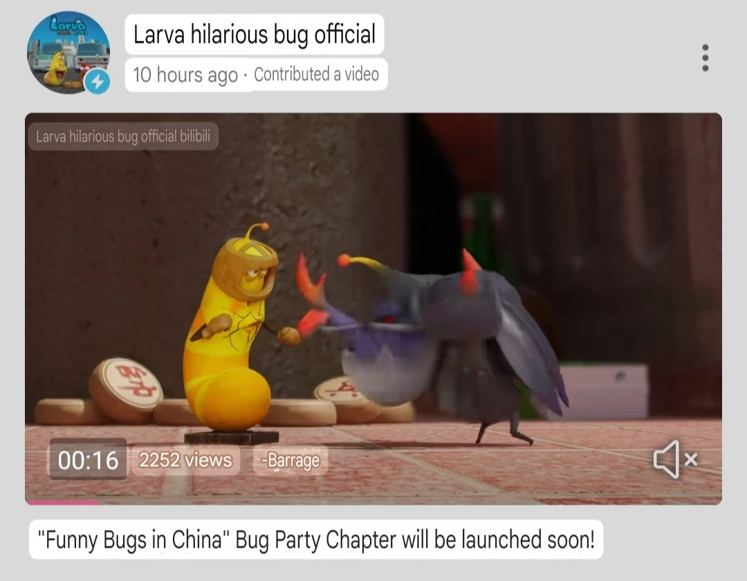 Wake up babes, larva in china new season dropped again | Fandom