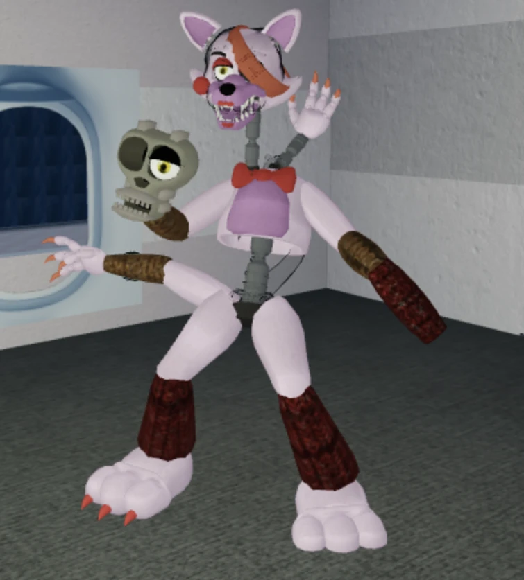 should i make a icon for my new glamrock mangle oc i have a old one btw ...