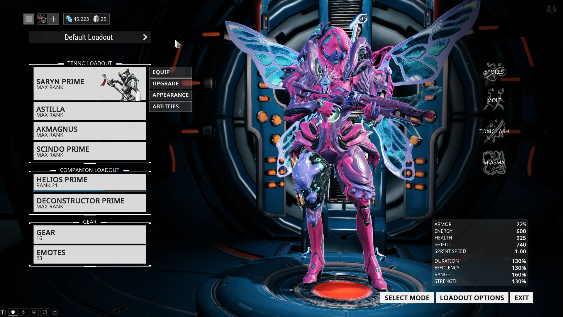 Saryn Prime Fashion Frame Colors? | Fandom