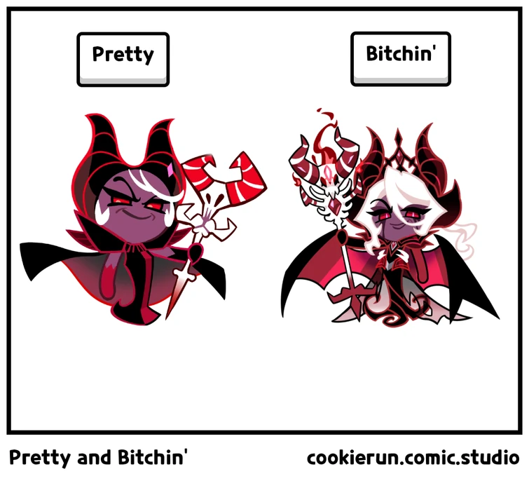 Dark Enchantress Cookie's appearance | Fandom