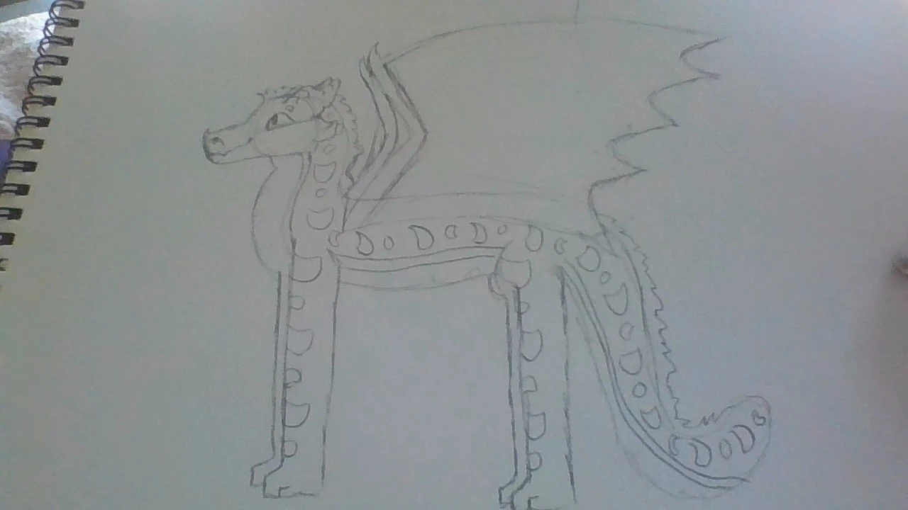 New sketch of SandWing x SeaWing | Fandom