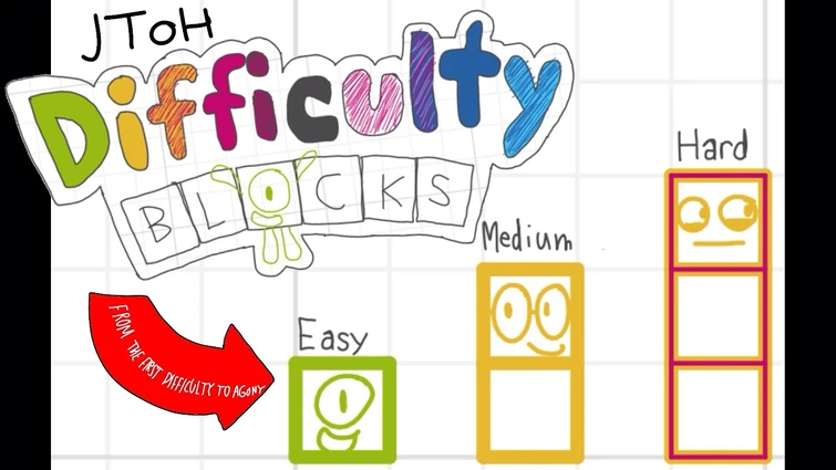 JTOH DIFFICULTYBLOCKS PART 1 | Fandom