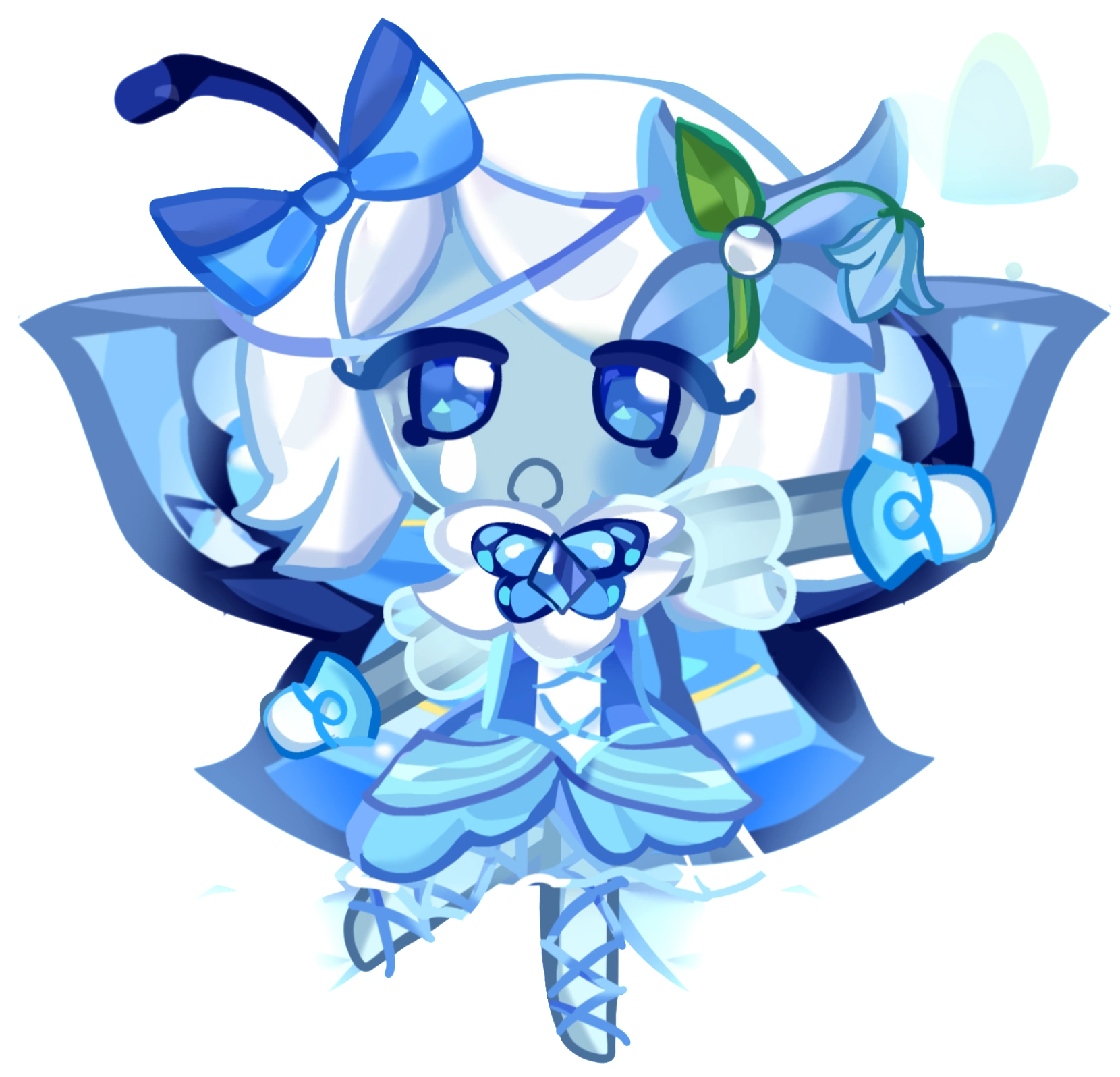 blue butterfly illustration :D | Fandom