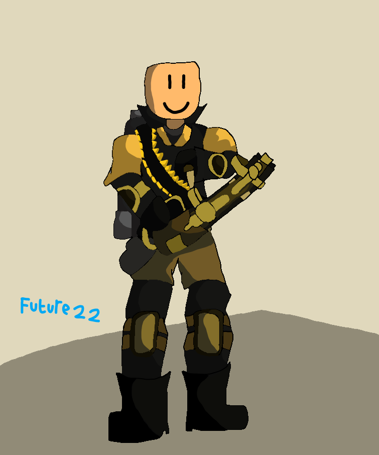 Golden Minigunner | Fandom