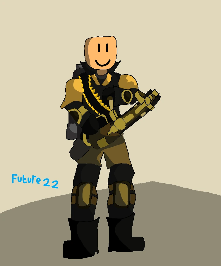 Golden Minigunner | Fandom