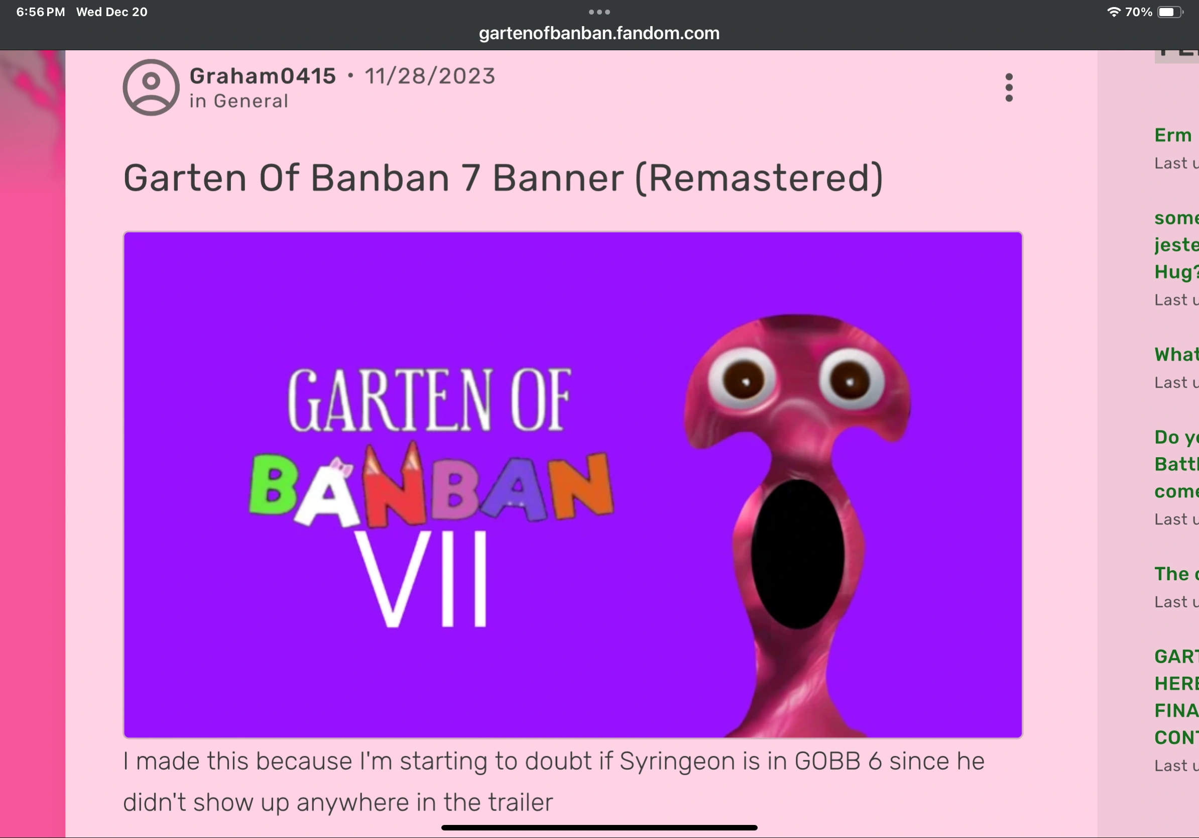 This aged well... | Fandom