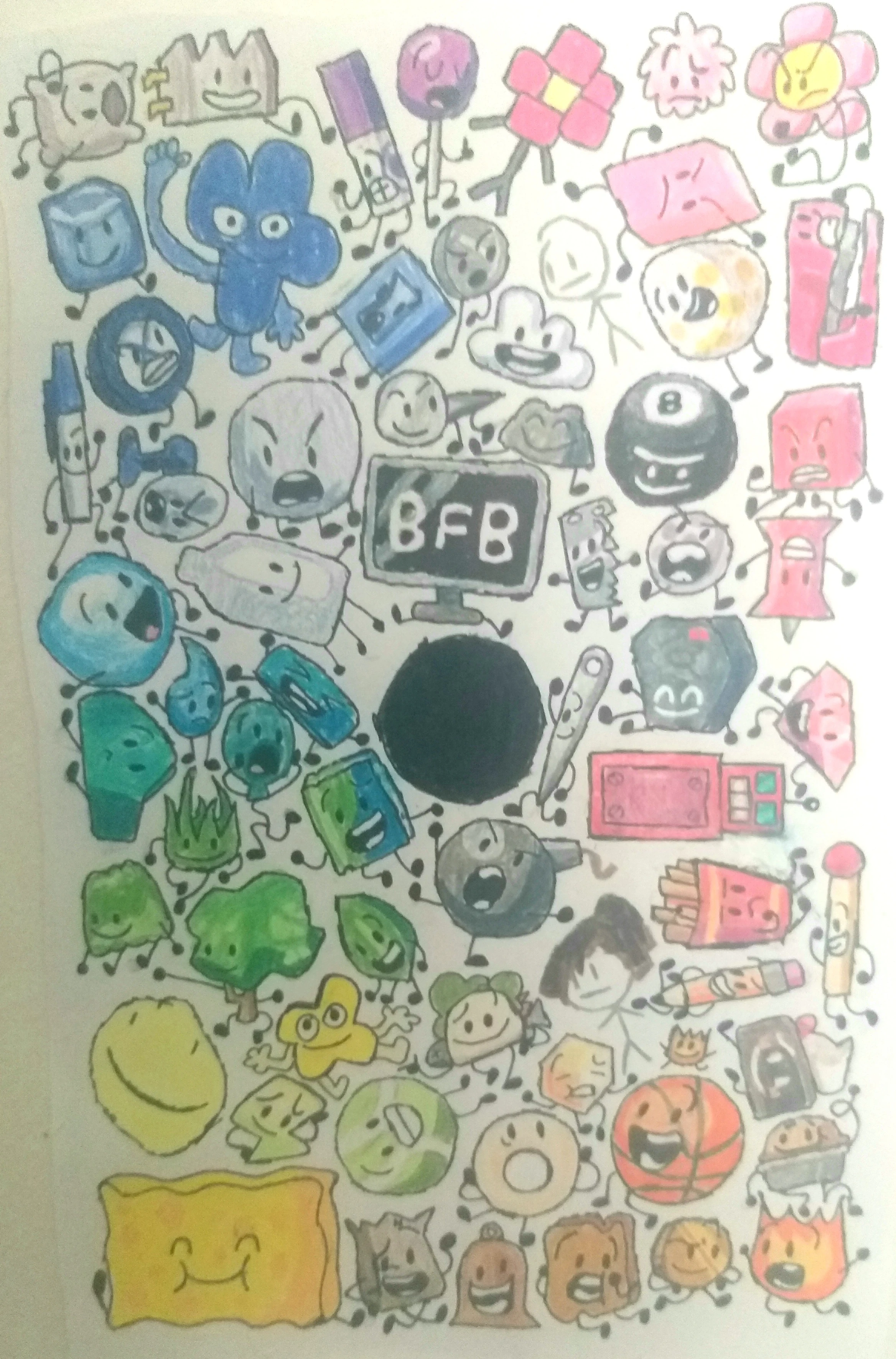 My Most Recent BFDI Drawing! | Fandom