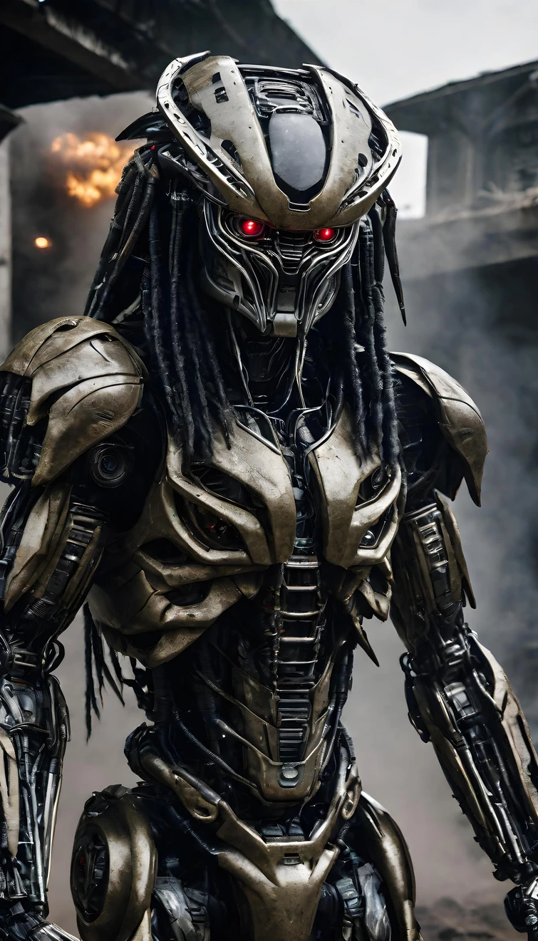 Could the Predators repel an invasion of Yautja Prime by SkyNet and its ...