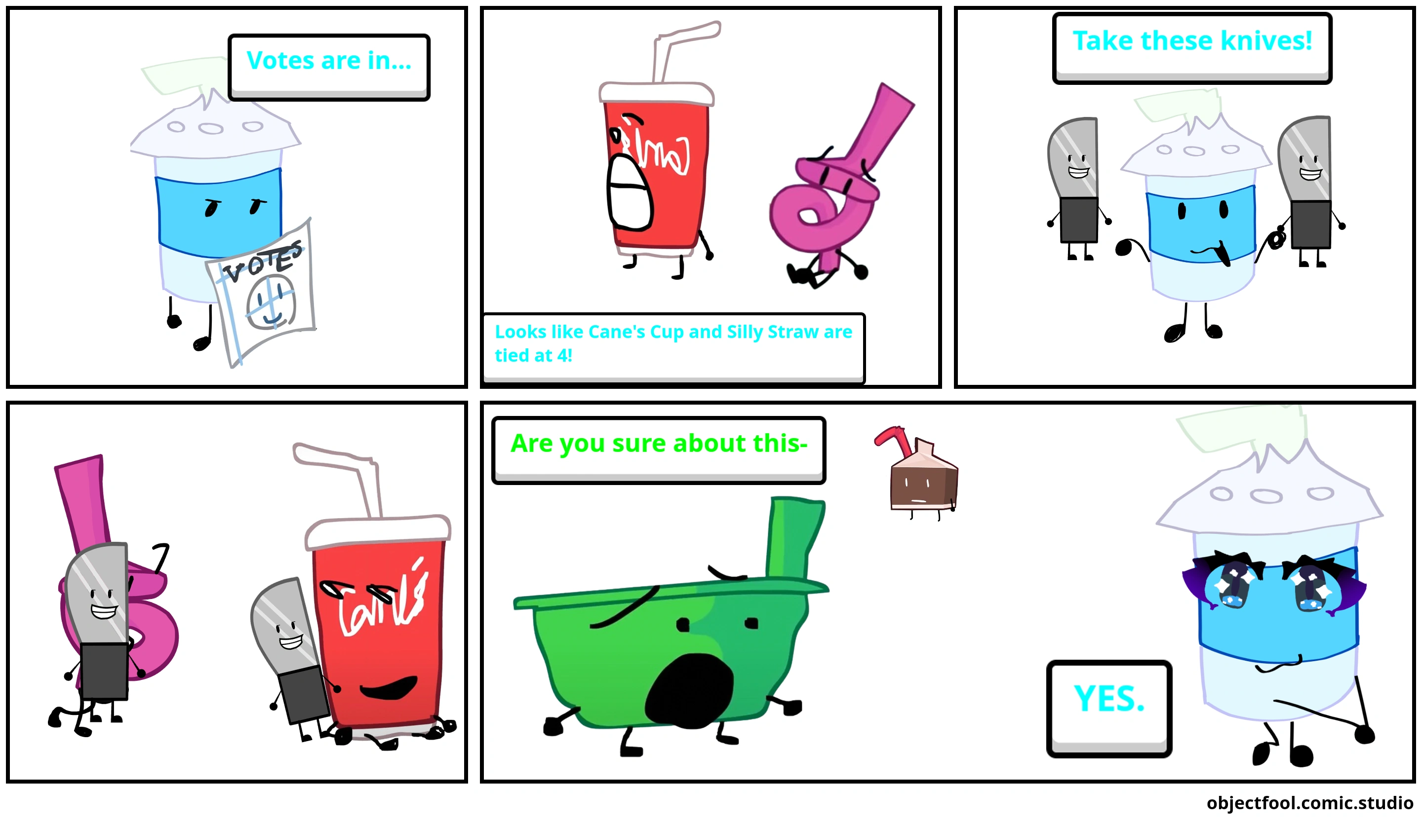 Straw Fights 3: A True Fight That Could Make You Cry (Voting ended ...