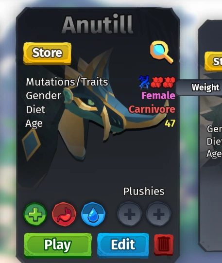 selling female sapphire anu with bite/weight for 10k ! | Fandom