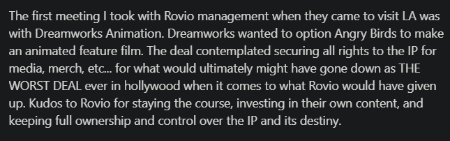 DreamWorks wanted to "buy the Angry Birds IP" | Fandom