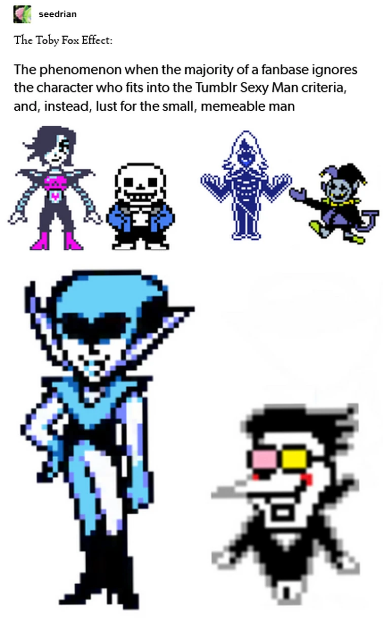 The Toby Fox Effect: | Fandom