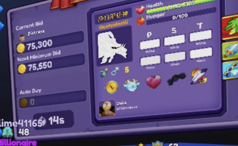 Just saw a quatza sold for 75k | Fandom