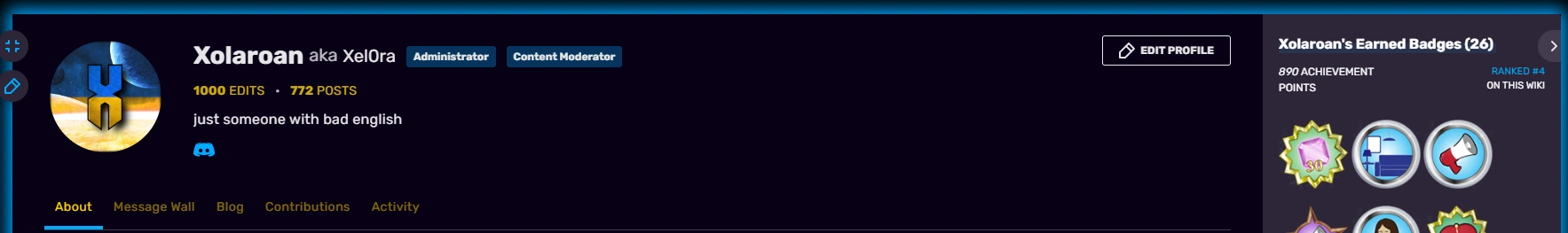 got 1000 edits on this wiki | Fandom