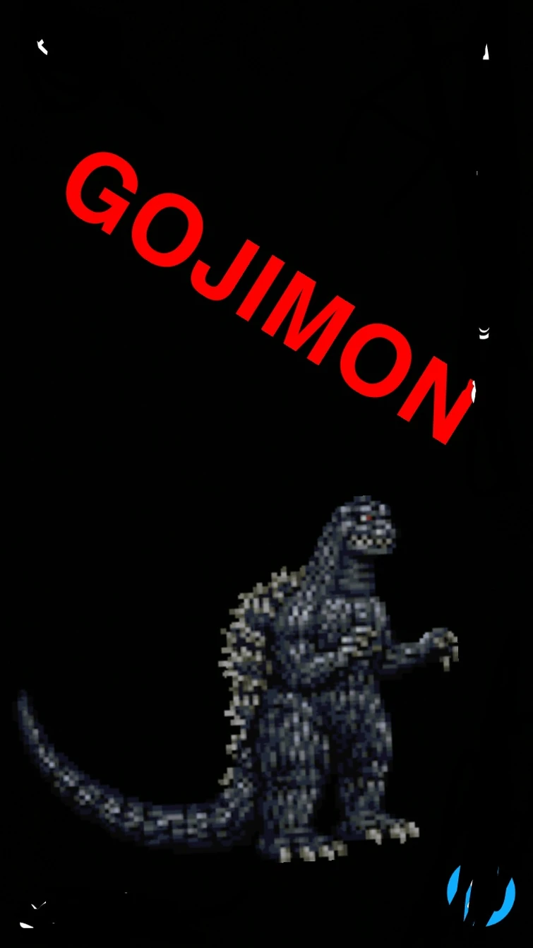 Gojimon card back | Fandom