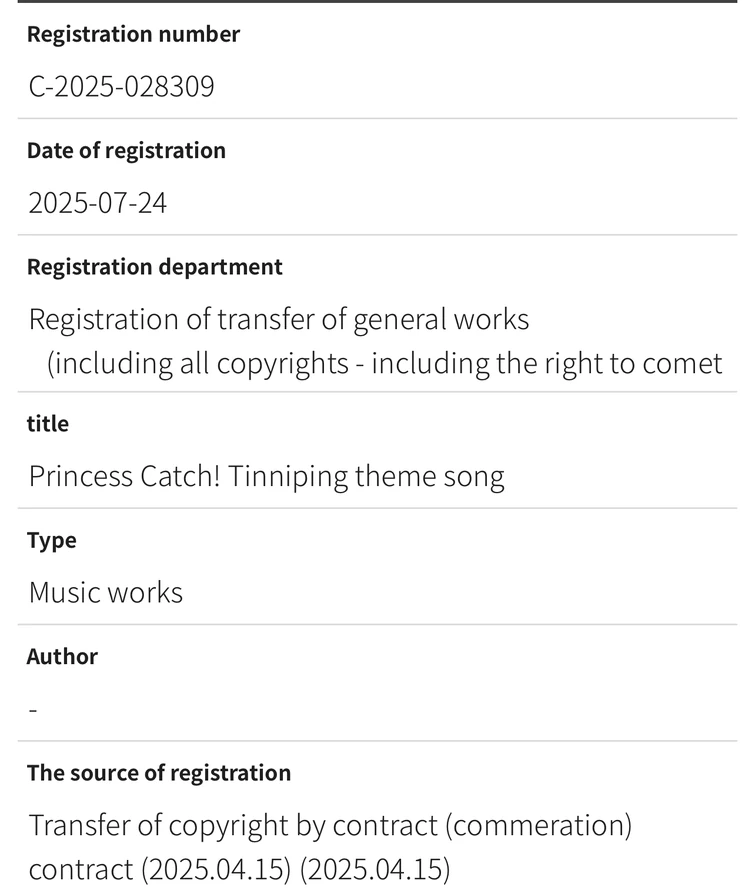 princess catch theme song!