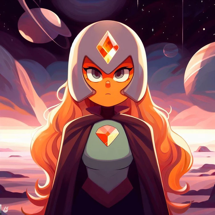 I asked Bing Create to generate gems based on the prompt "[x] character ...