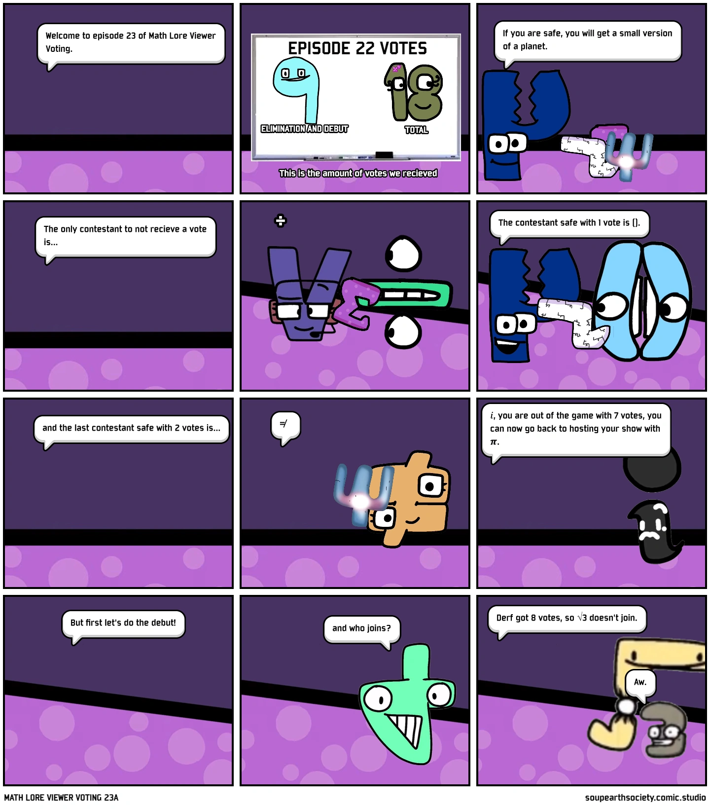 Math Lore Viewer Voting Episode 23 | Fandom